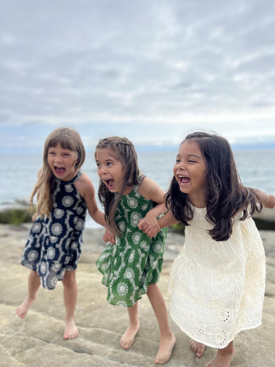 Maleia Dress in Green/White Floral Embroidery – Madison Paul