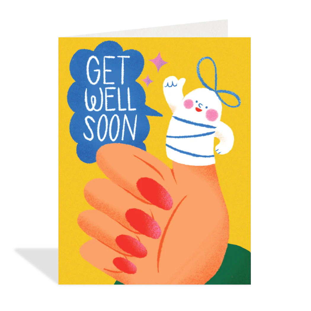 Get Well Thumb Greeting Card – Madison Paul