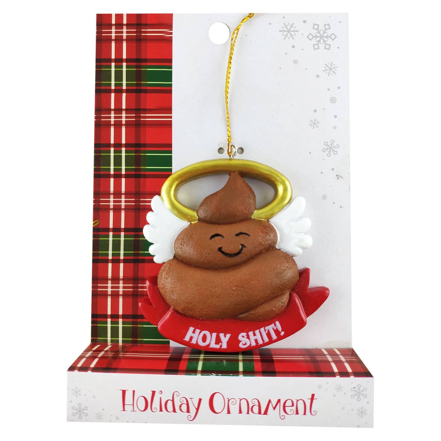 Crooked Christmas Ornament - Holy Shit – Madison Paul